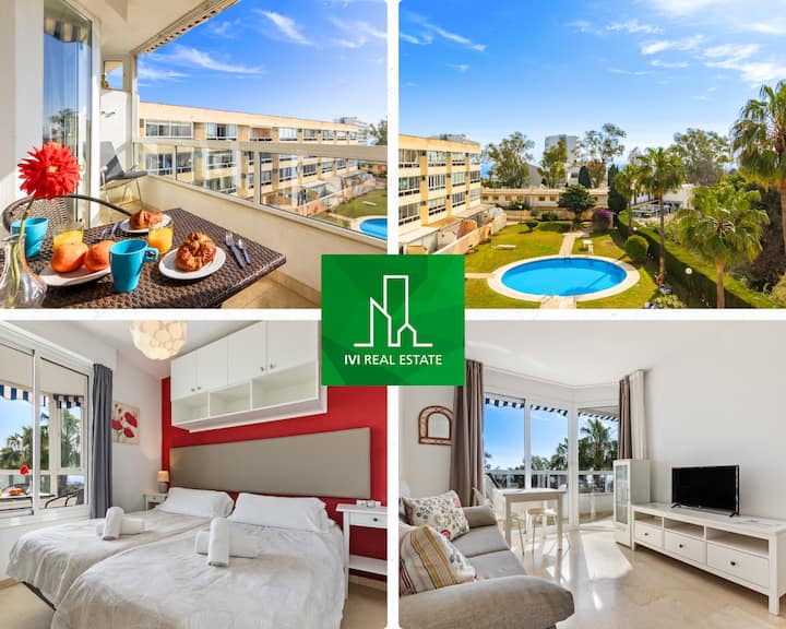 Ivi. Beach. Pool. Sea Views. Vistamarina A402 - Torremolinos
