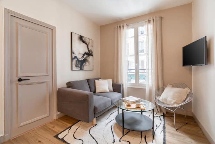 Appartement Familial à Paris : 2 Chambres & Wi-fi - Paris