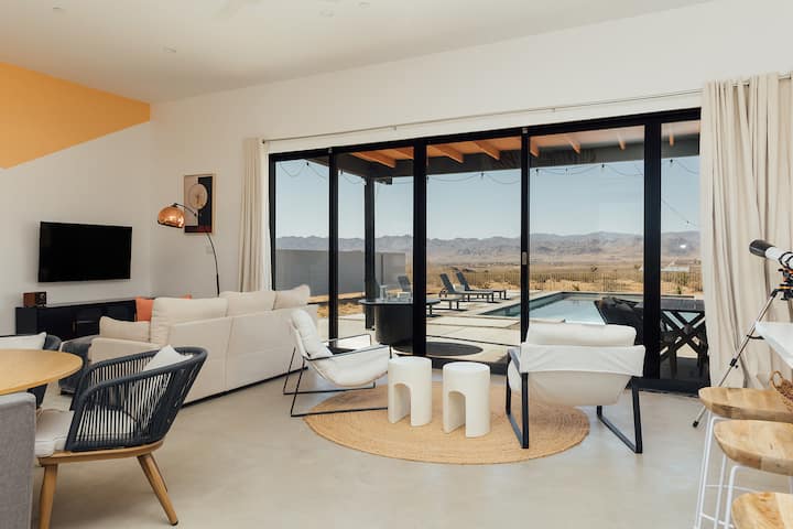 Casaterracotta-private Stay-pool Spa Sauna - Joshua Tree National Park