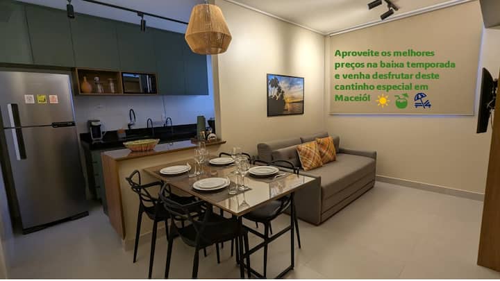Studio Aconchegante 200m Praia Pajuçara E P. Verde - Maceió