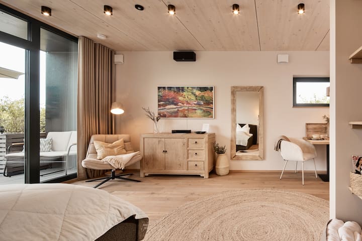 Karlshof - Luxury Suite, View, Sauna, Cycle Path - Fulda