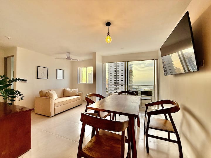 Apartamento Con Vista Al Mar - Cartagena