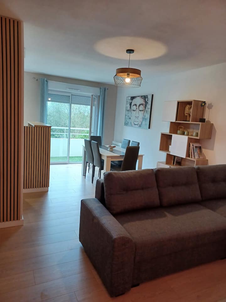 Appartement Lumineux, Au Calme - Saint-Nazaire