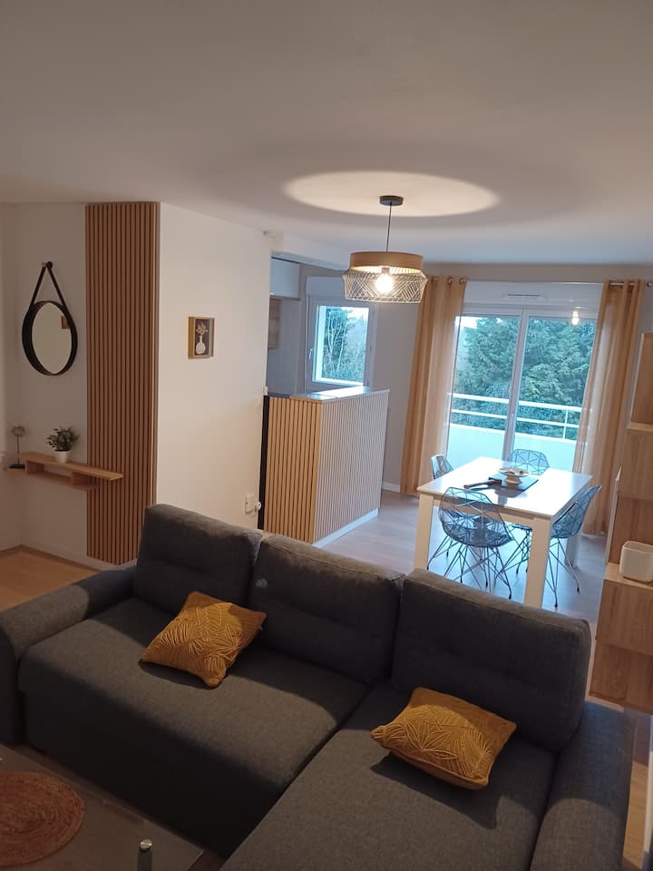 Appartement Lumineux, Au Calme, Avec Parking - Saint-André-des-Eaux