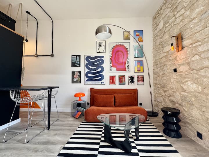 Cozy Loft Climatisé - Bail Mobilité - Îles du Frioul