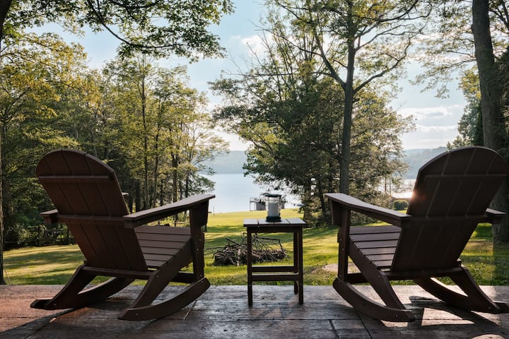 Serene Lakeview Cabin Retreat W/ Dock, Kayak & Sup - Indian Lake, PA