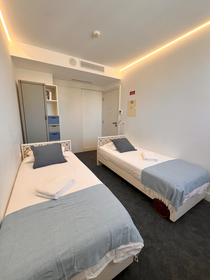 Villa Rossio - Quarto Twin - Aveiro