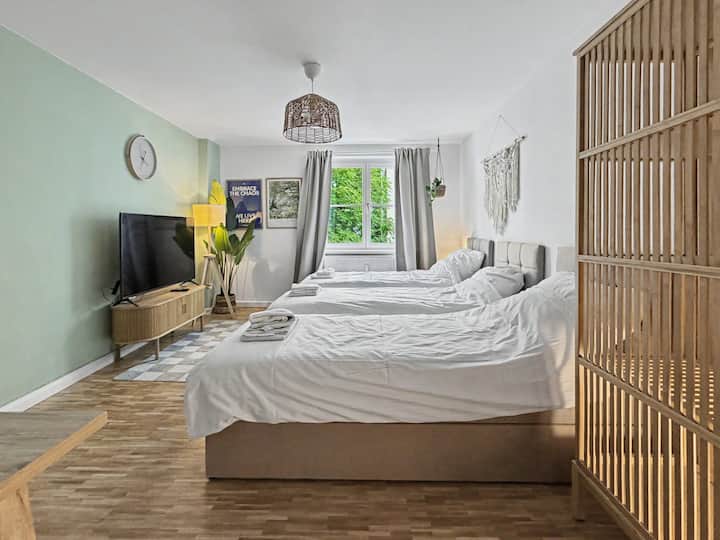 Staytime - Lime Base | 2 Schlafzimmer I Balkon - Dresde