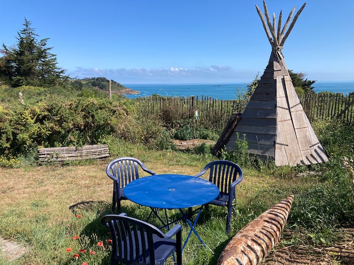 Bateau/gîte Dans Jardin Vue Mer à 250m De La Plage - Saint-Malo