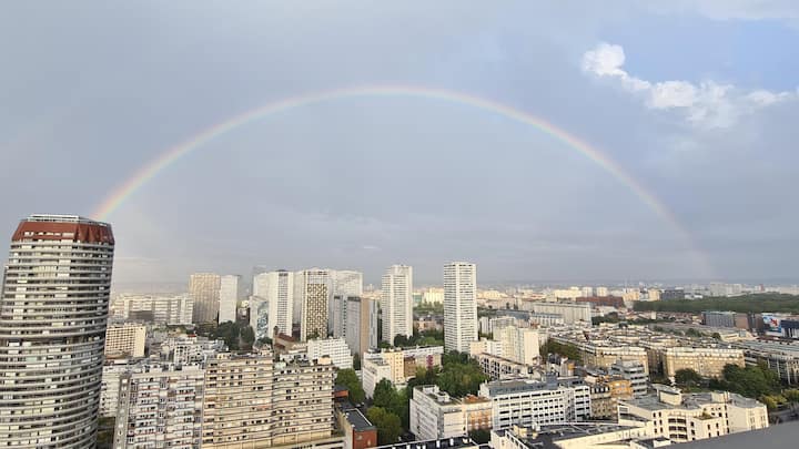 Superbe Vue Sur Paris En Famille - Paris