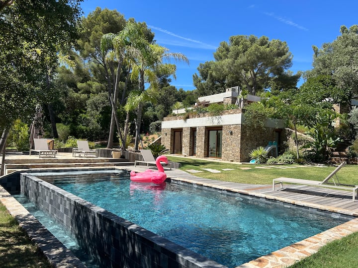 Villa 7 Chambres à Bormes Les Mimosas - Gaou Bénat - Le Lavandou