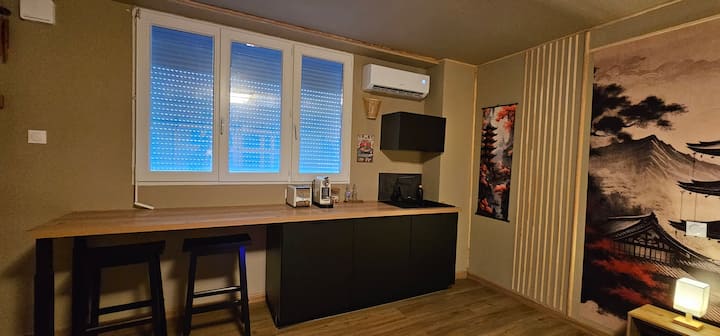 Suite Kyoto - Japon Traditionnel & Confort Moderne - Fos-sur-Mer