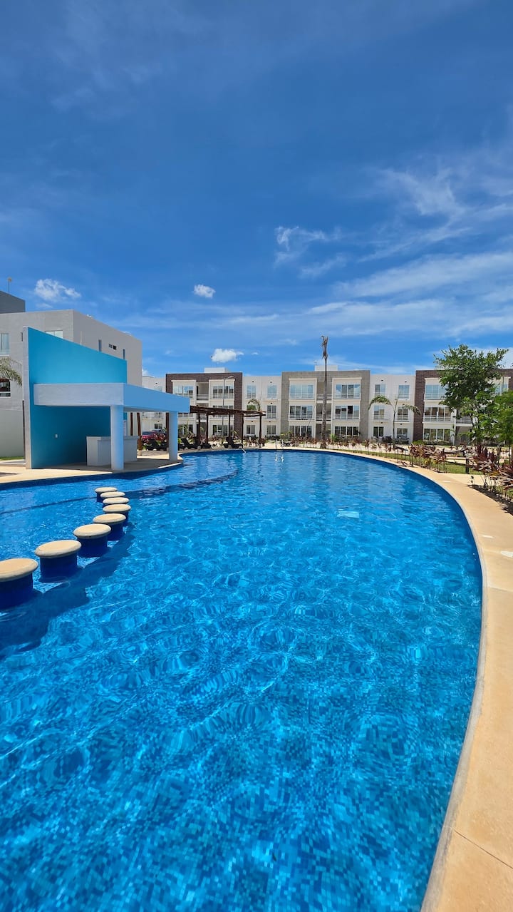 Moderna Casa Flores En Polígono Sur Con Alberca - Cancún