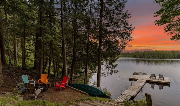 Peaceful 3 Br Lakefront Retreat - Bracebridge