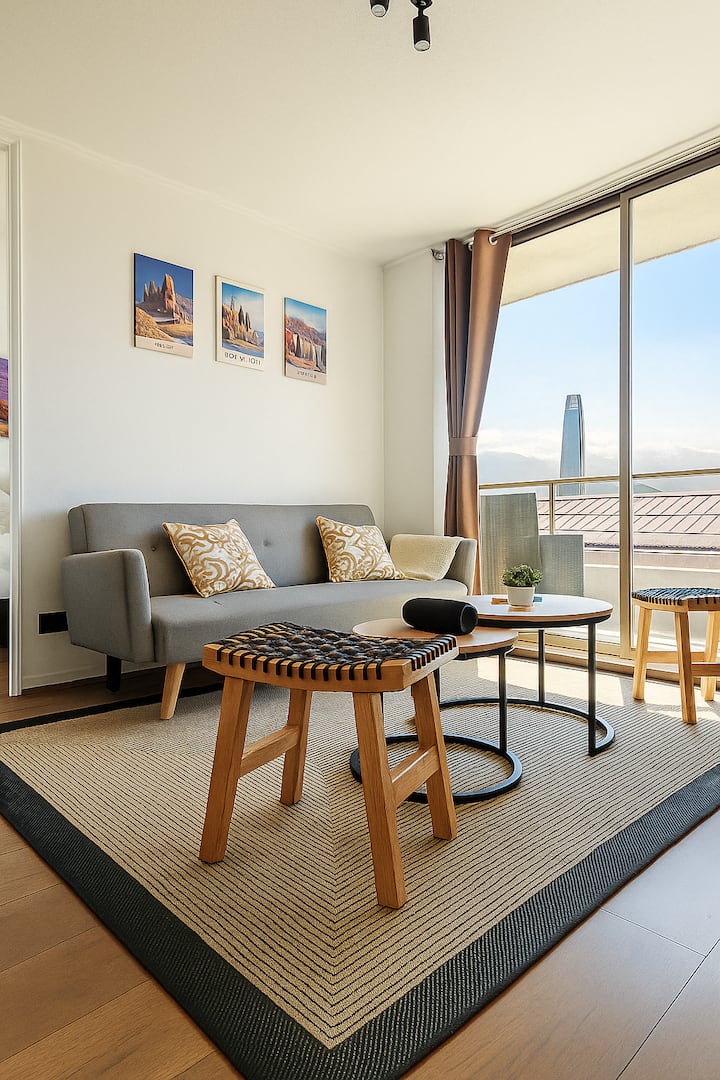 Refugio Bellavista: Vista Al Costanera Y Los Andes - Recoleta