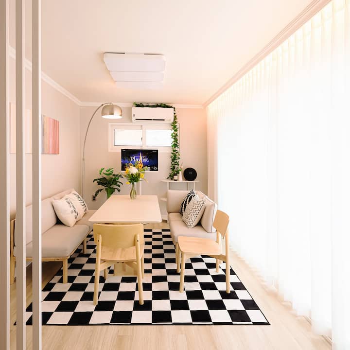 [오픈특가/무료주차] 햇살 가득한 Bts Dorm옆집! #강남성형#고투몰#코엑스#롯데월드 - Séoul