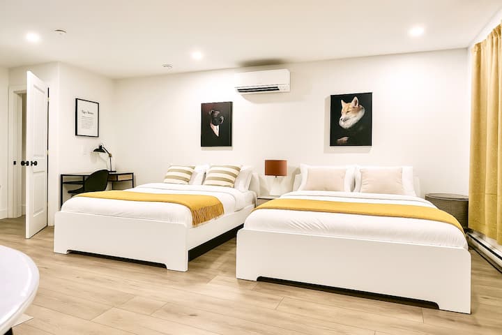 Entire Suite|ac|2queen Bed|laundry|free St Parking - Halifax