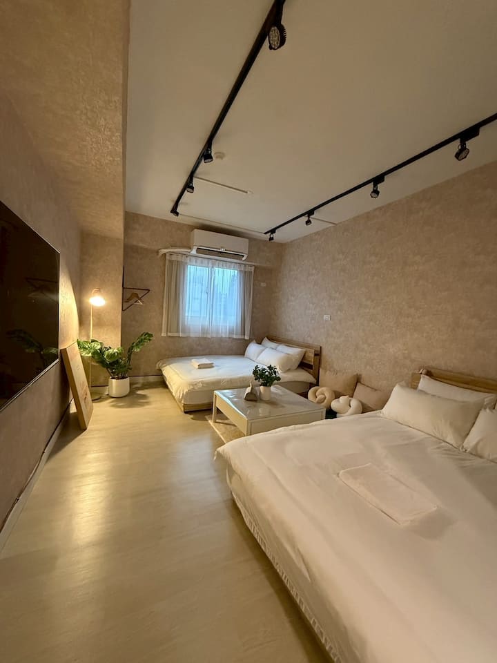 H802/500m Ximen Station/smart Tv/elevator/comfort - Taipei City