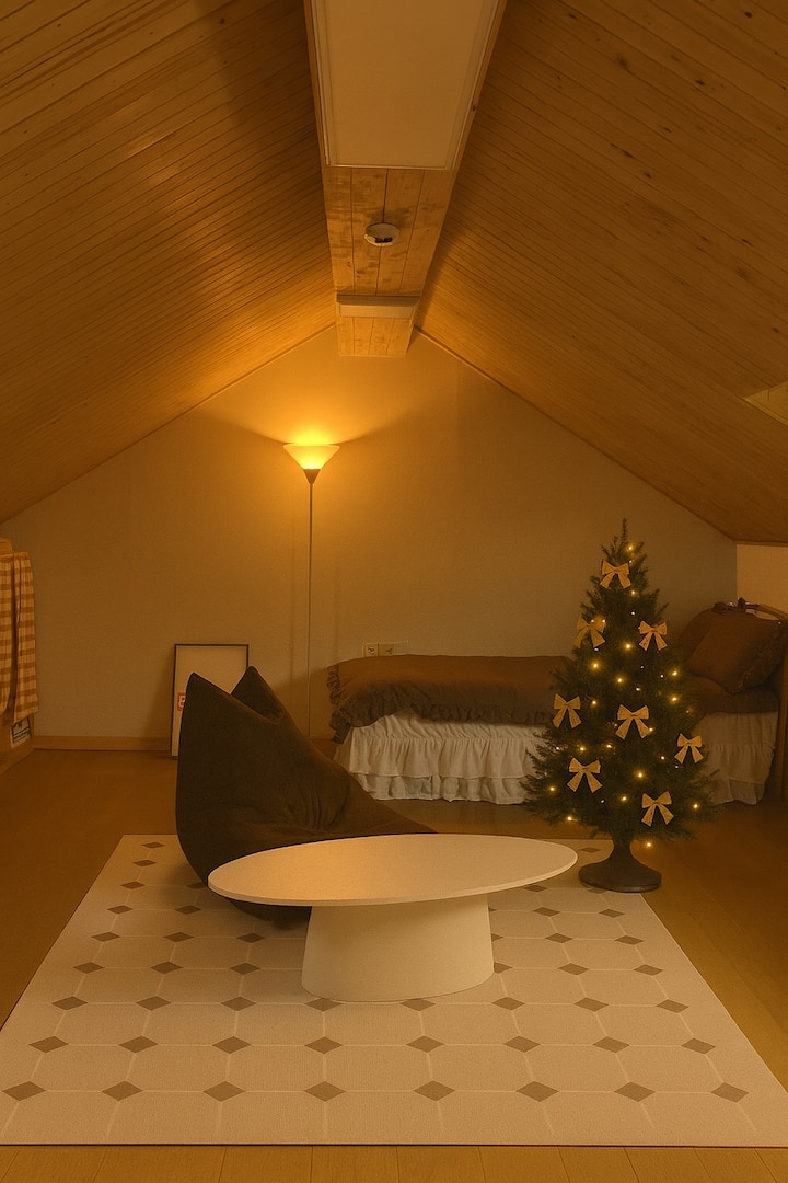 춘천 독채펜션 | 침실3개+욕실3+바베큐+무료)헬스장+스크린골프,다트+잔디마당 - Chuncheon-si