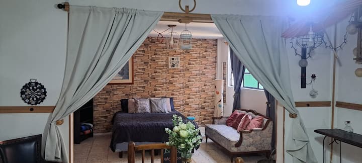 Cómodo Loft Estilo Rústico - Nezahualcóyotl
