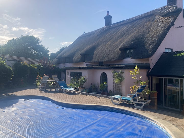 New Forest Thatched Cottage Pool - Ringwood