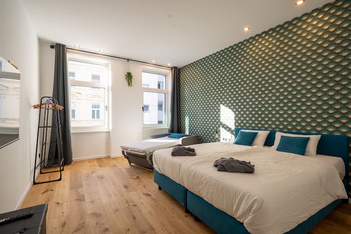 Art Deco 1br, 3 Min To U1, Free Parking - Vienna