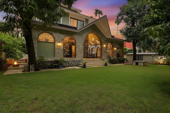 3bhk Harmony Retreat  Pool & Bonfire - Alibag