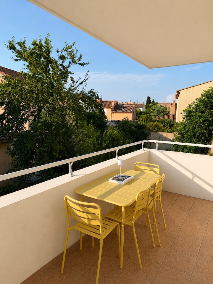 Apt T2 Moderne & Lumineux - Narbona