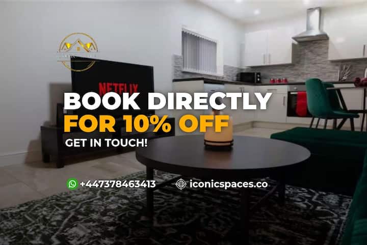 *2 Flats - Directly Opposite Principality Stadium - Cardiff