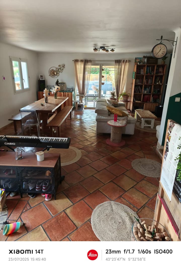 Belle Villa Proche Mer Et Aix En Provence - Mimet