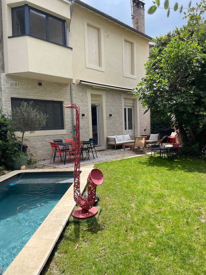 Jolie éChoppe | Piscine | 10min Bordeaux Centre - ボルドー