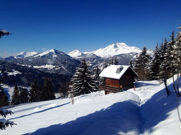 Mazot De Zore Morzine - Chalet Cosy Vue Montagne - Saint-Jean-d'Aulps
