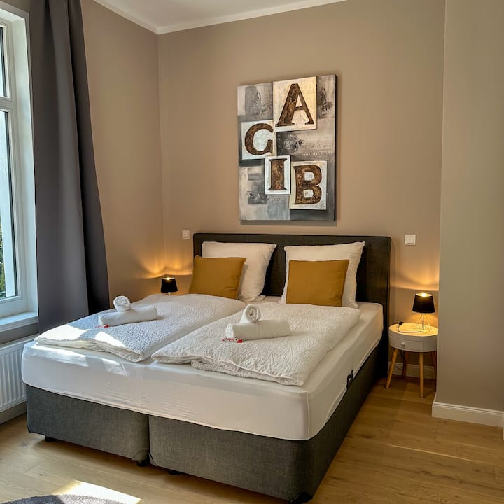 Uferresidenz: Altbau-juwel Am Küstenkanal & Garten - Oldenburg
