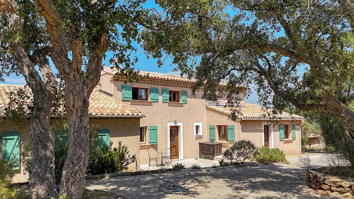 Maison Provençale à Gigaro, Vue Mer & Forêt - La Croix-Valmer