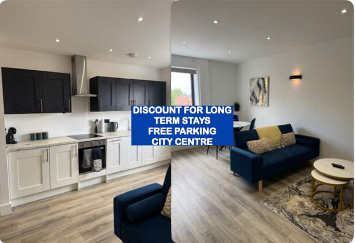 50%discount Monthly/contractor & Families/sleeps 4 - Norwich