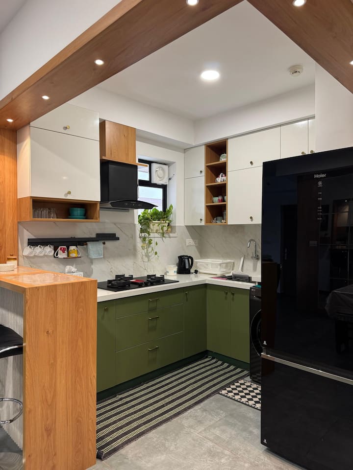 Stylish 2bhk River-view Retreat - Kochi, India