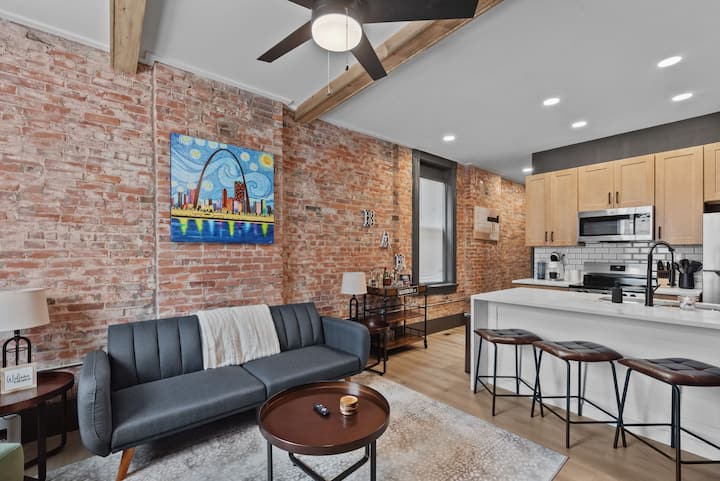 Soulard/walkable/6 Min To Stadiums & Arch/laundry - 聖路易斯
