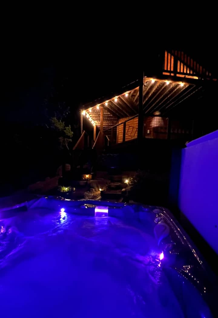 Secluded Mountain Cabin - Hot Tub, Decks & Stars - United States