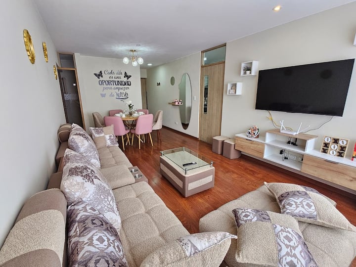 Depa 3hab/7p. - Barranco Con Garaje - Lima