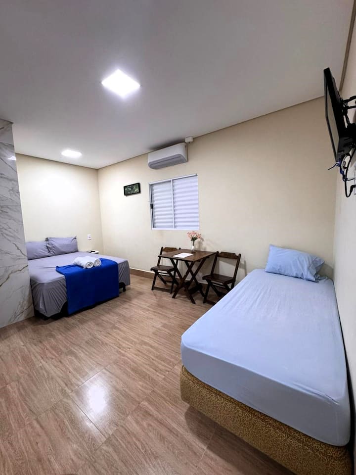 Suíte  P/4 Pessoas – 3min Br050/262 - Uberaba