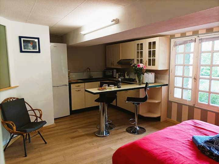 Vue Canal Malestroit Studio - Brocéliande