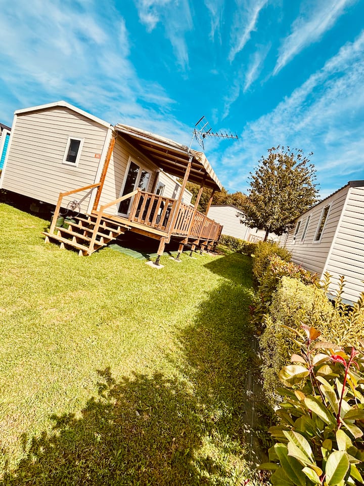Superbe Mobilhome 6/8pers. - Litteau
