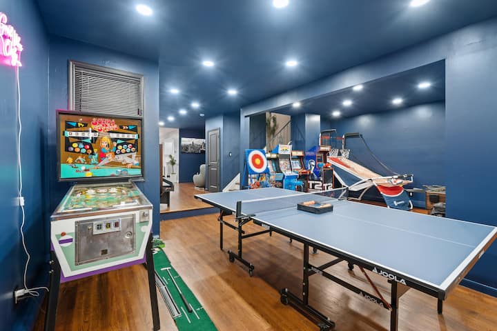 Nyc+ewr 20 Min | 3-story Building | Arcade+lounge! - Jersey City