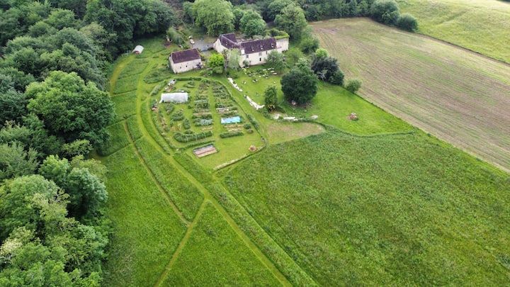 Camping Nature - Tente 4 Places - Navarrenx