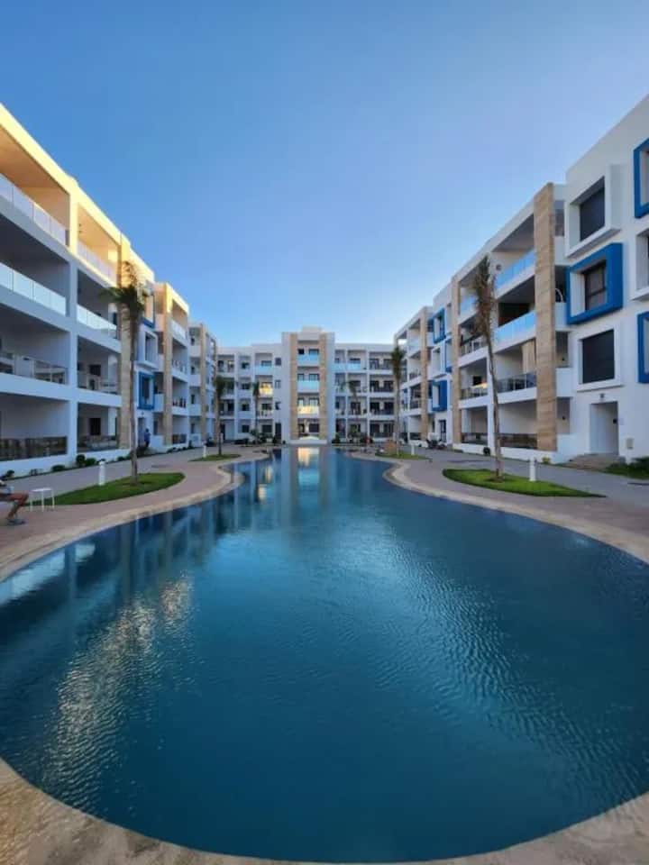 Martil: Appt 2e éTage, Piscine & Clim - Martil