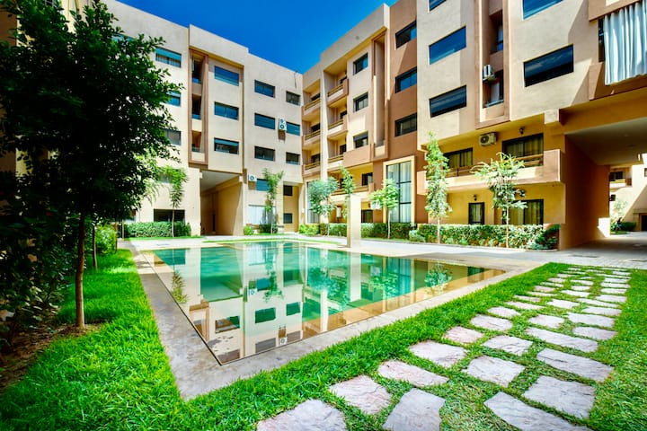 Nour Haven | Elegance & Pool | Gueliz - Marrakesh