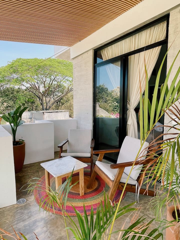 Loft “Mira” | Terrace | Pool | Starlink - Puerto Escondido