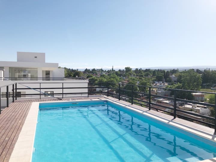 041-ed Paseo Quattro 4 Personas,cochcera - Villa Carlos Paz