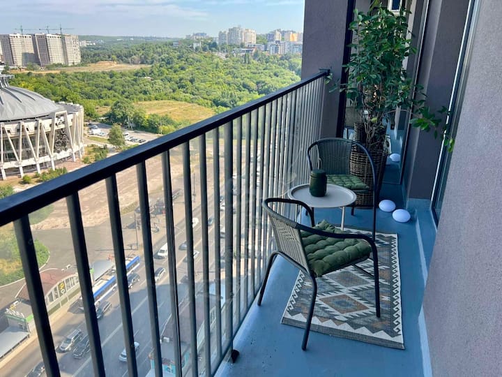 Design Apartment With Terrace - Moldavie