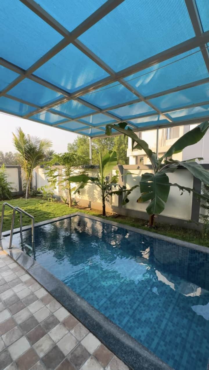 Luxury 3bhk Arvind Villa- 121-villa+farm House - Khanvel